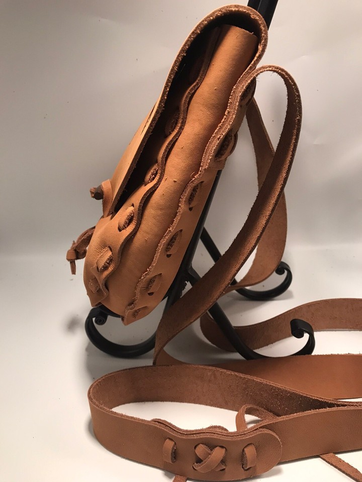 Handcrafted Guns Personalized Leather Bag Muzzleloading Hunting ...
