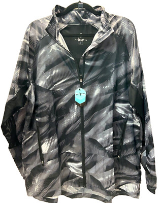 NWT LulaRoe Rise Determined Women’s PLUS Size 1X Running Jacket Black ...