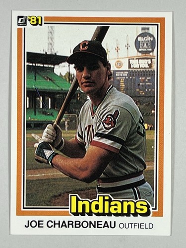 1981 Donruss #82 Joe Charboneau Rookie Cleveland Indians | eBay