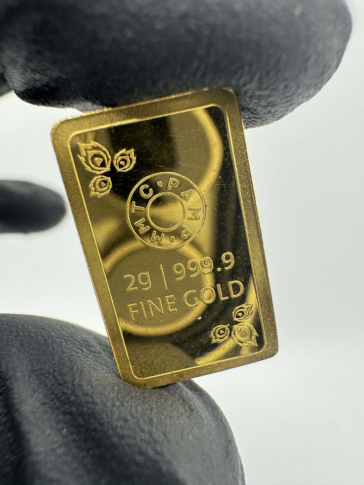 24ct MMTC Pamp 2G 999.9 Fine Gold Bar | eBay UK