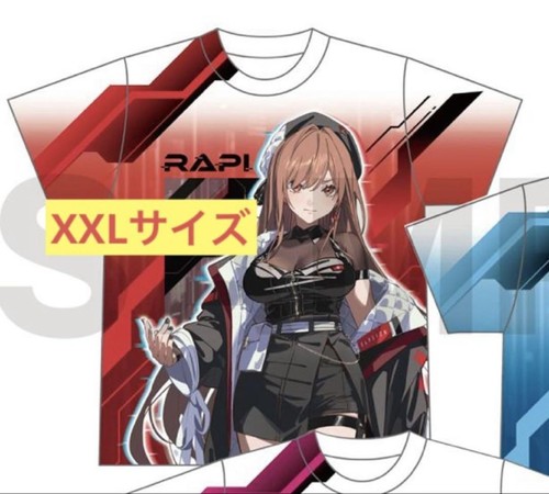 m17 XXL Size Graphic T-Shirt Lapi Tsutaya Nikke Japan Anime Game ...