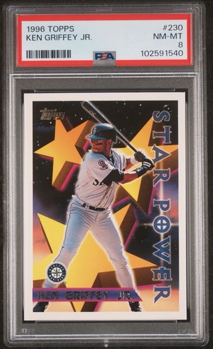 Ken Griffey Jr. - 1996 Topps Star Power, Mariners PSA 8 | eBay
