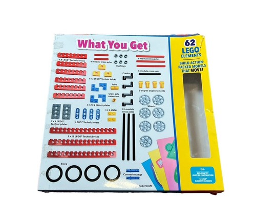 Lego Gear Bots Klutz 2020 Book Complete 62 Piece Lego Element Build Set ...