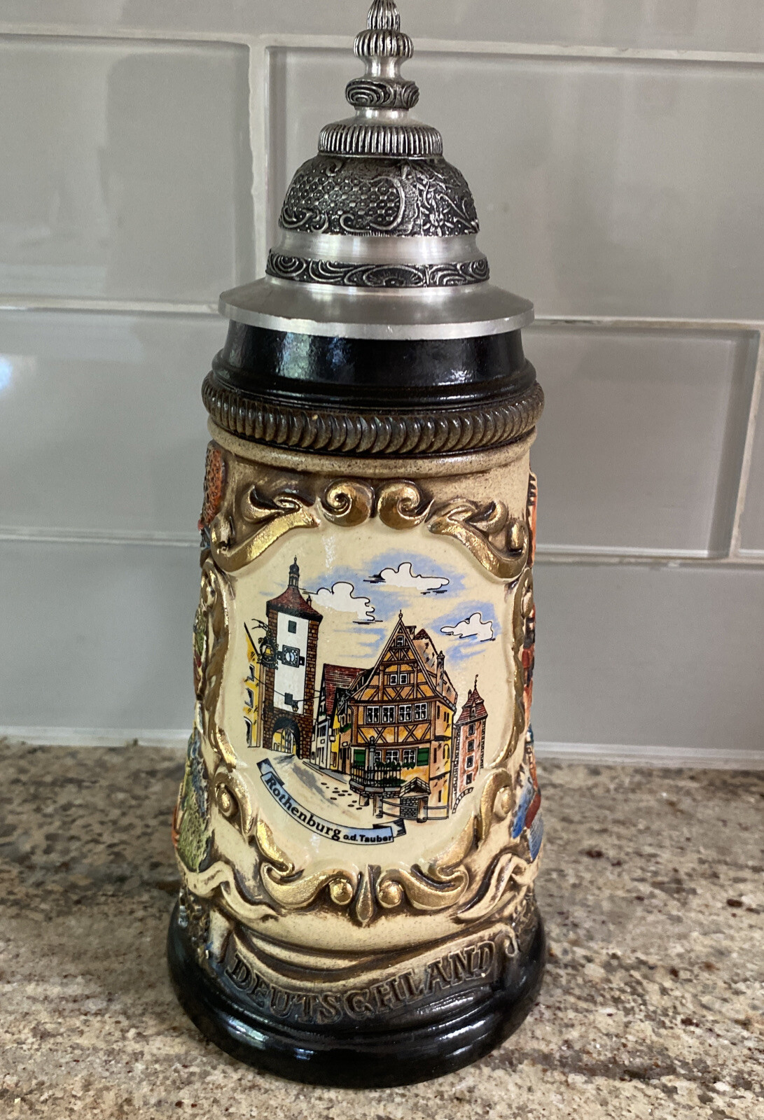 Authentic Zoller Born Limited Edition Beer Stein #3725/5000 Gold ...