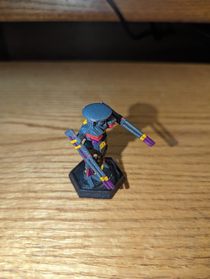 Battletech Rifleman IIC Rare, Original RPE casting, Metal Painted | eBay