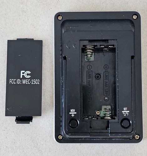 TAYLOR Wireless Digital Indoor Outdoor Thermometer WEC-1502 for sale ...