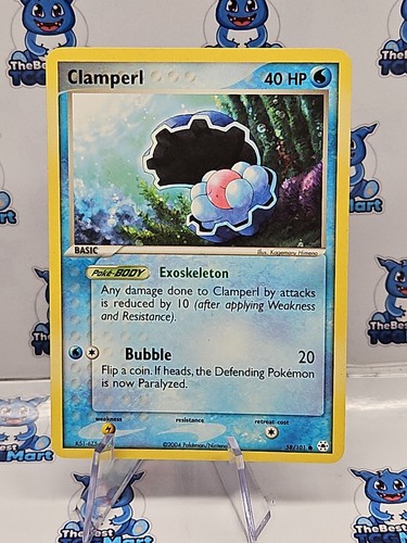 Pokémon Clamperl EX Hidden Legends 58/101 MP | eBay