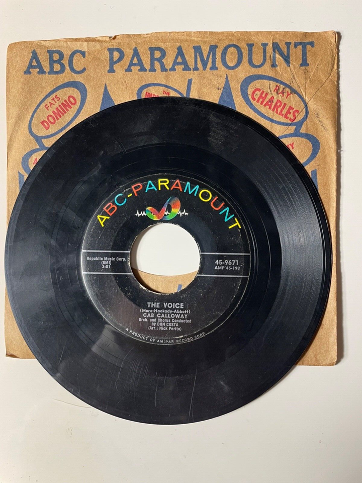 LAEL & CAB CALLOWAY - LITTLE CHILD 45 Record 1956 JAZZ POP SWING | eBay