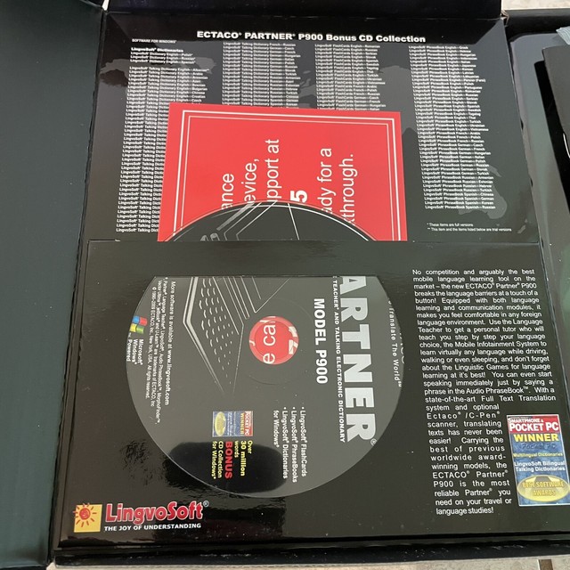 ECTACO P900 Partner English Spanish Language Teacher Talking Dictionary ...