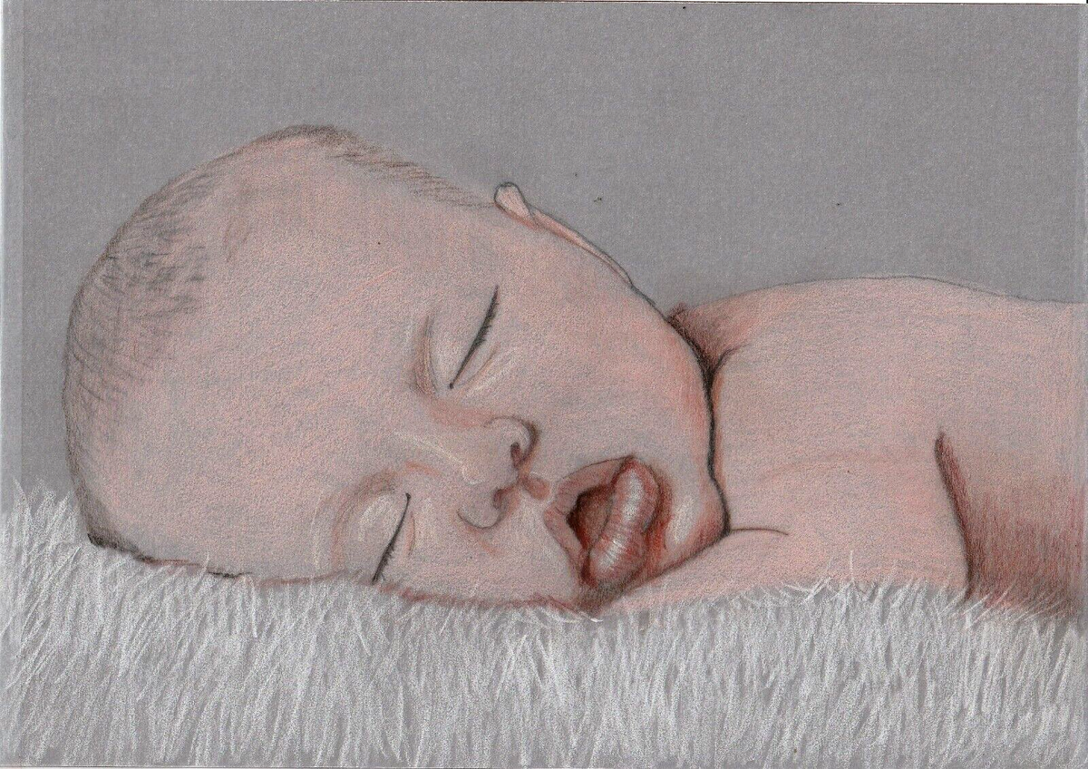 Pencil Drawings Of Babies