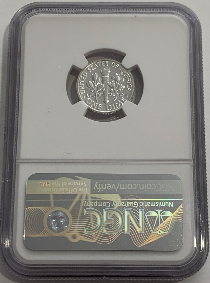 1962 NGC PF69 90% Proof Silver Roosevelt Dime Portrait Label | eBay