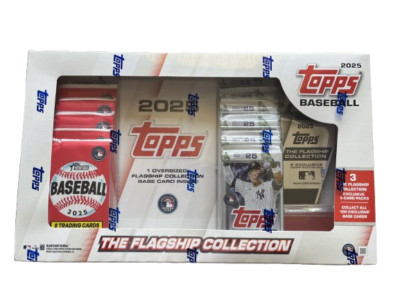 2025 TOPPS THE FLAGSHIP COLLECTION MLB BASEBALL BRAND NEW SEALED BOX ...