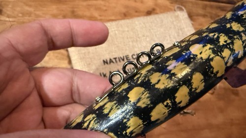 Folk Art Handmade Wooden LIZARD Fishing Lure Decoy | eBay