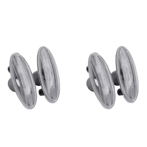 4x Car Side Marker Light Light Repeater Lamp Indicator for Square ...