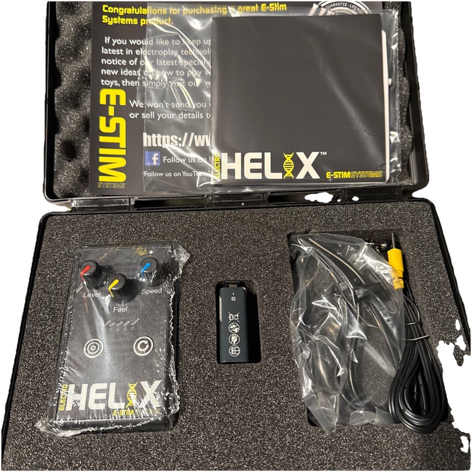 E-Stim Helix 5 Estim/tens Modes +Pads Fast Dispatch Discreet Packing | eBay