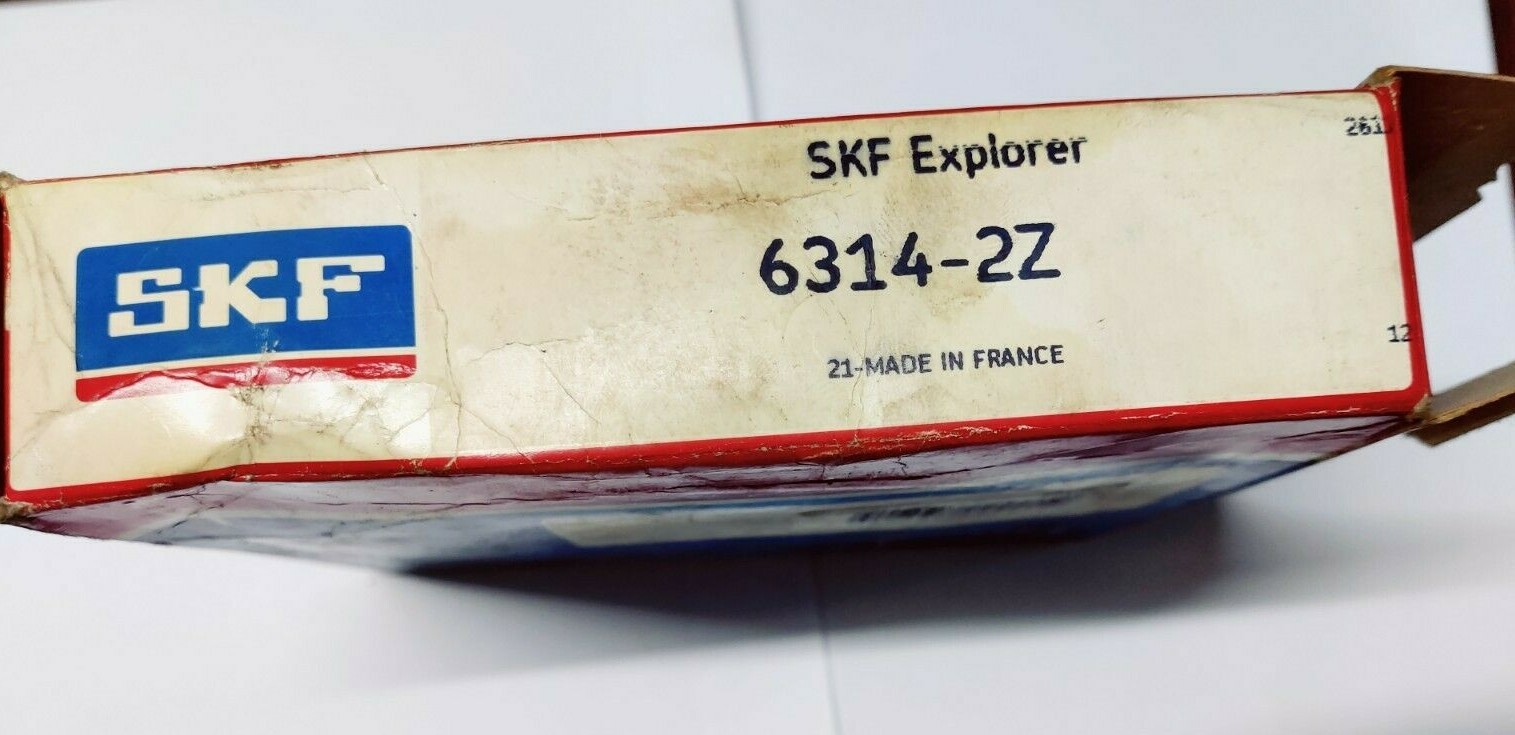 6314 2Z Radial Ball Bearing Double Shield 70x150x35mm SKF EXPLORE ...