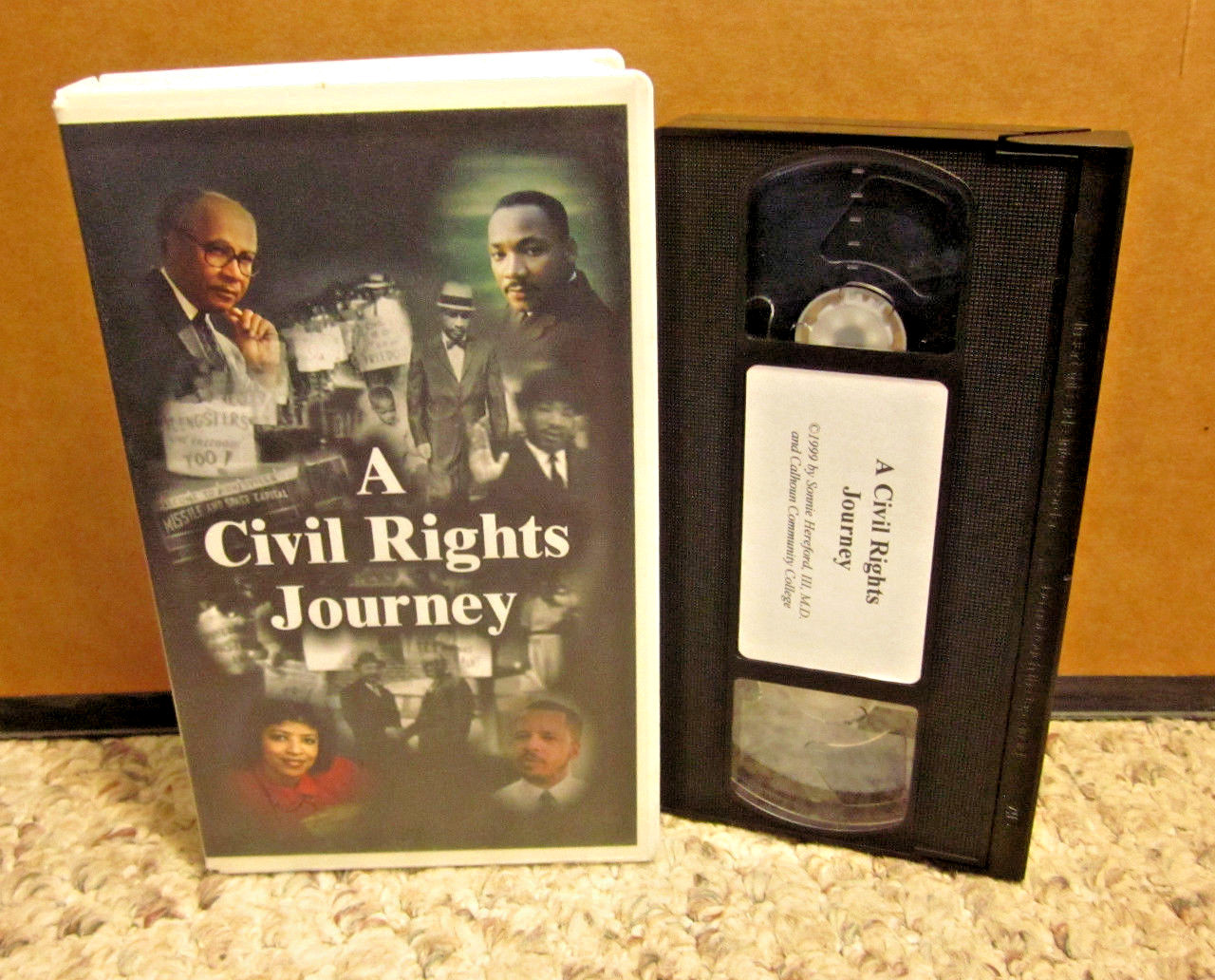 CIVIL RIGHTS JOURNEY Alabama documentary Martin Luther King VHS George ...