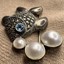 vintage Judith Jack, Sterling silver, marcasite ,blue topaz fish pin ...