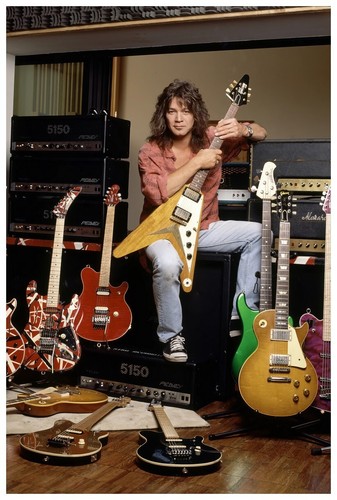 Eddie Van Halen Poster 24x36 Inch Photo Very Rare Print Wall Art Print ...