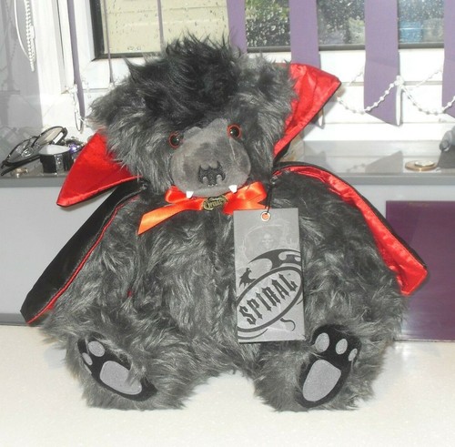 Spiral Direct Goth TED THE IMPALER TEDDY BEAR Collectable Rare Soft ...