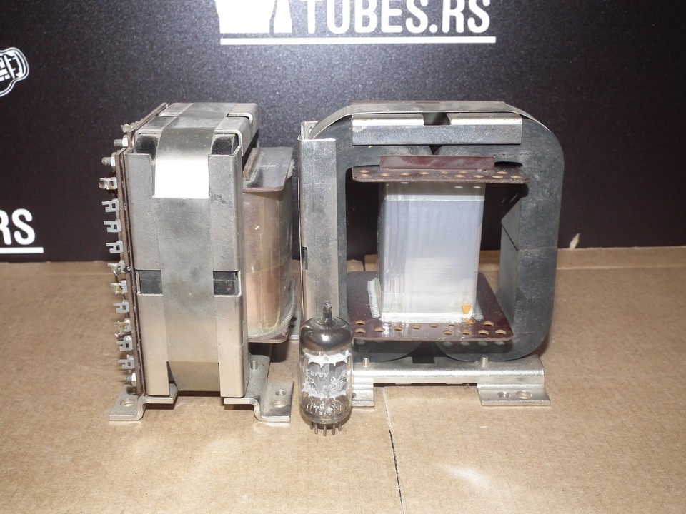Two Siemens Klangfilm DOUBLE C-CORE Transformers Suitable for EL34 KT88 ...