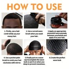 7pcs/Set Wave Pomade Kit 360 Deep Waves Control Strong Hold Wavy Hair ...