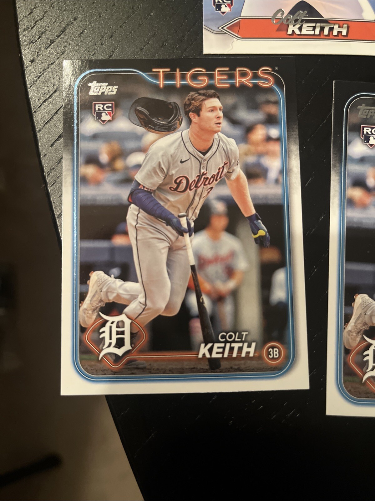 (3) Colt Keith (RC) Baseball (2) Topps Update (1) Stadium Club Tigers ...