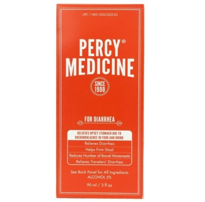 Percy Original Medicine Liquid Antacid /Diarrhea & Upset Stomach, 4 OZ ...