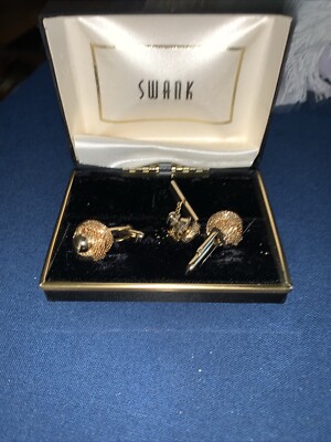 Swank Mens Cufflinks in the original box | eBay