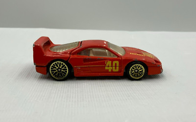 Vintage Hot Wheels Gold Medal Speed Ferrari F40 Red Die Cast | eBay