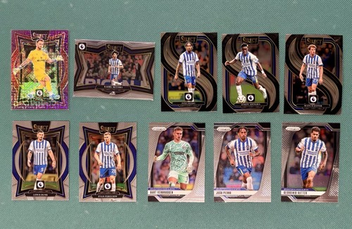 2024-25 Panini Select/Prizm EPL - Brighton Lot - Purple Mojo / Field ...