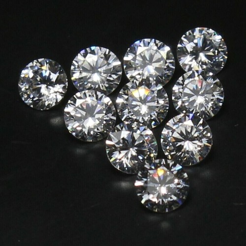 1 CT Natural White Diamond 3mm Round Cut VVS1 D Grade Certified +1 Free Gift R2 | eBay