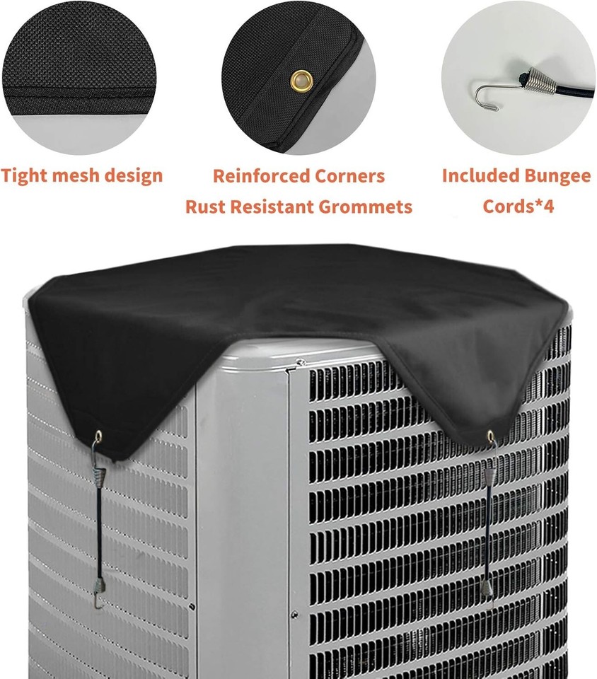 Air Conditioner Cover Waterproof Winter Protector AC Defender for ...