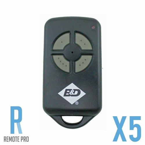 5 x B&D BND PTX4 059116 059120 CAD-601 Genuine/Original Garage/Gate ...