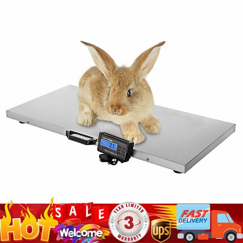 1100 Lbs Large Digital Pet Scale Cat Dog Animal Scale Stainless ...