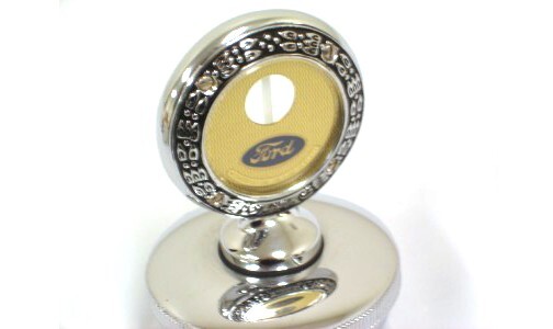 1928-1929 Ford Model A Locking Junior Motometer Radiator Rad Cap CHROME ...
