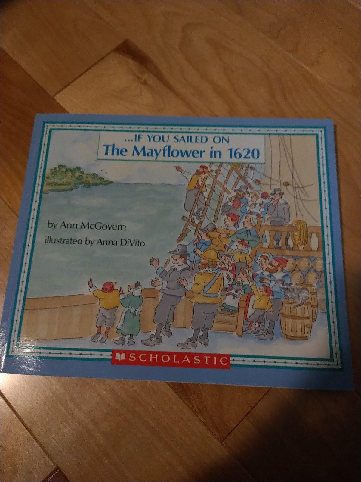 If You Sailed on the Mayflower in 1620 by Ann McGovern (1991, Trade ...