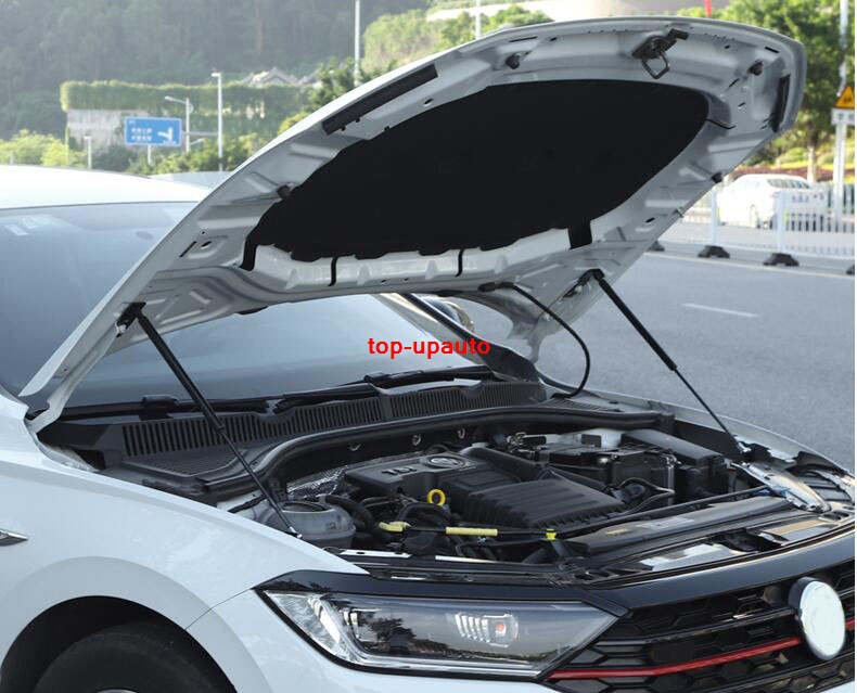 Black Front Hood Lift Support Shock Struts Kit For 2019-20 Volkswagen ...