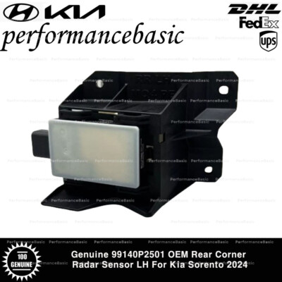 Genuine 99140P2501 OEM Rear Corner Radar Sensor LH For Kia Sorento 2024 ...