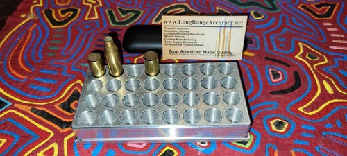 6mm X 45 Bullet Reloading Block ( CNC Machined Aluminum ) for sale ...