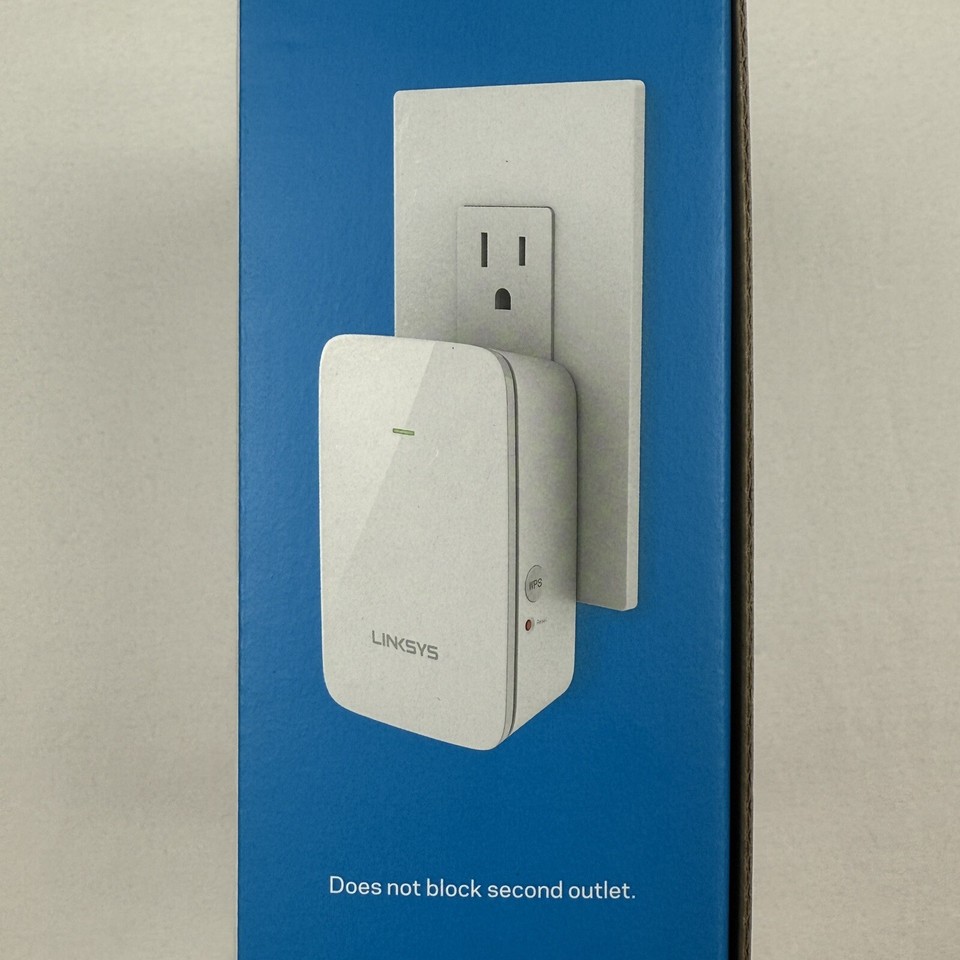 Linksys RE6350 AC1200 Dual-Band WiFi Range Extender up to 2K SqFt White ...