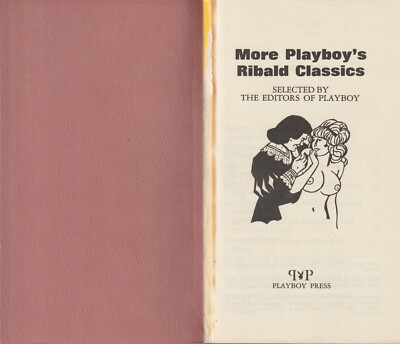 More Playboy's Ribald Classics 1969 Playboy Press Editors Humor Satire ...