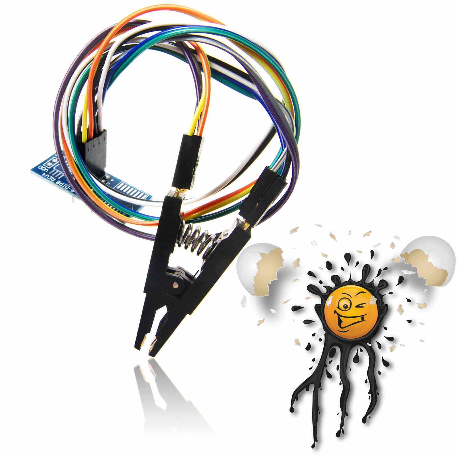 SOIC16 SOP16 SSOP16 TSSOP16 Clip to DIP Adapter Programmer BIOS SPI ...