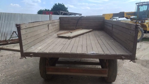 PETTIT Single Axle Tipping Trailer, Good floor | eBay UK