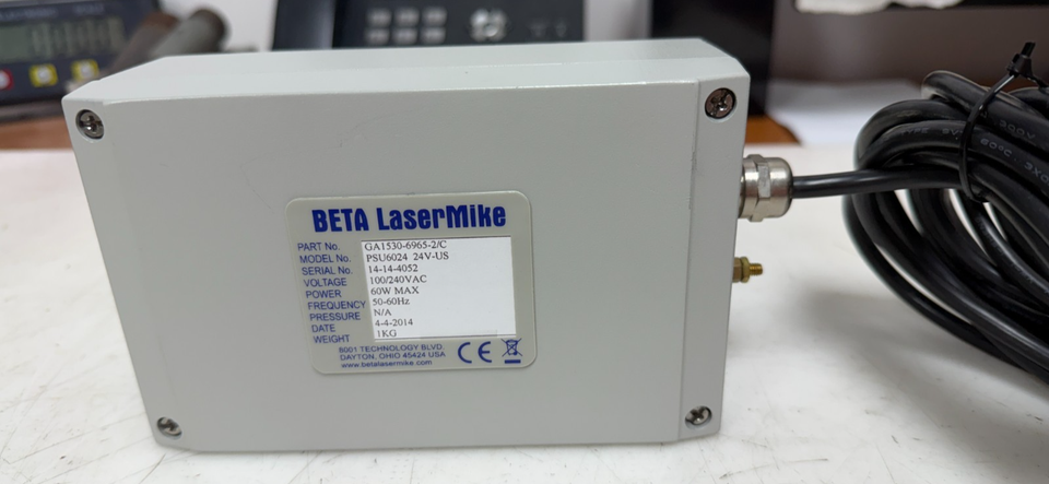 👀BETA LASERMIKE ACCUSCAN 4012 HIGH-SPEED SINGLE AXIS LASER GAUGE AS4012 ...