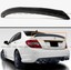 FOR MERCEDES BENZ W204 C250 C300 C63 CARBON FIBER V STYLE DUCKBILL ...