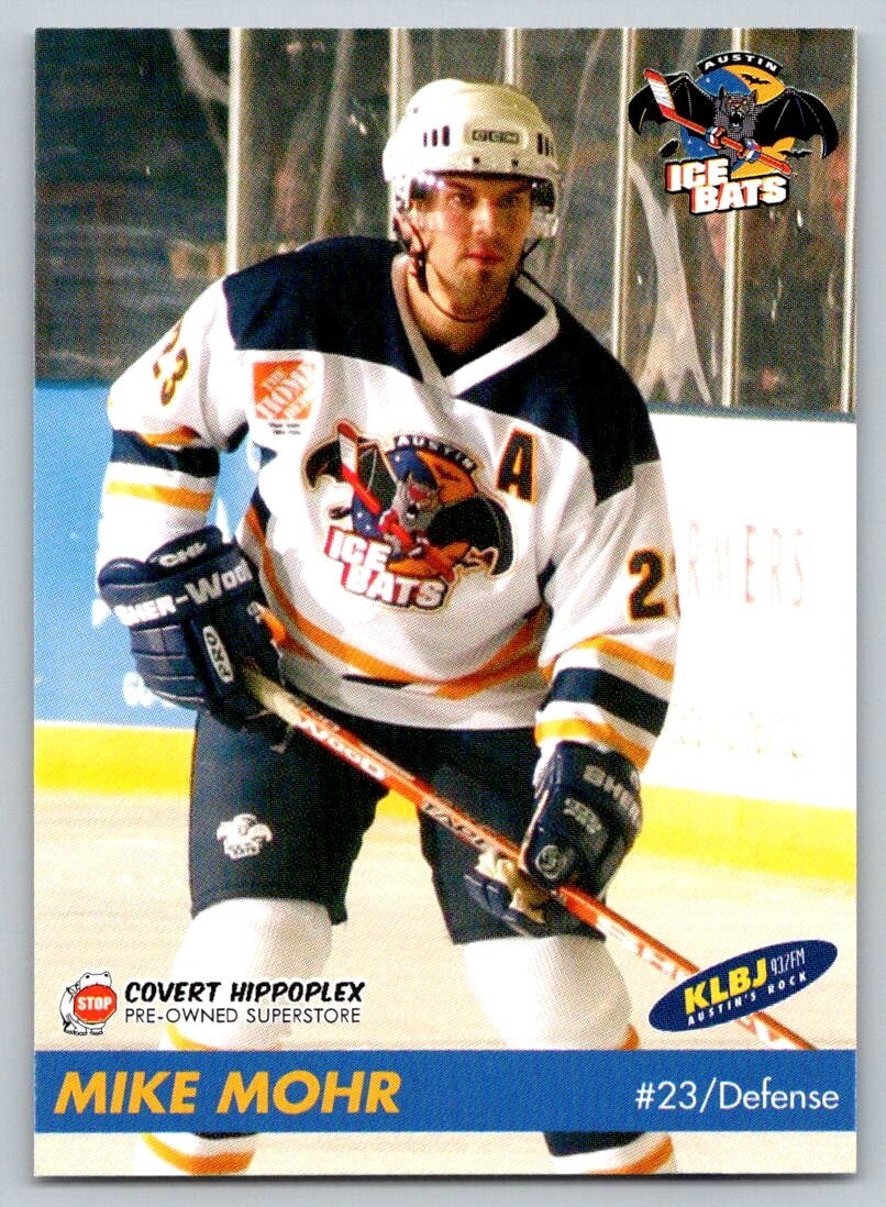 Mike Mohr 2004-05 Austin Ice Bats | eBay