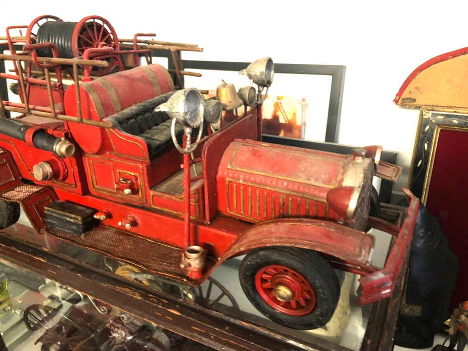 American La France Handmade Metal Fire Engine Model | eBay