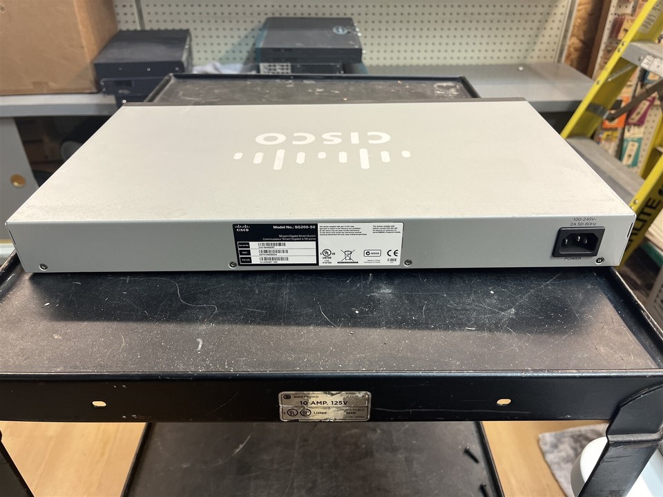 Cisco 50-Port Gigabit Smart Switch SG200-50 | eBay