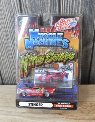 Muscle Machines Nitro Coupe Stinger '33 Jeep Willys Bruce Boland 1:64 ...